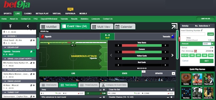 Bet9ja Review → Join Nigeria's Biggest Betting Site!