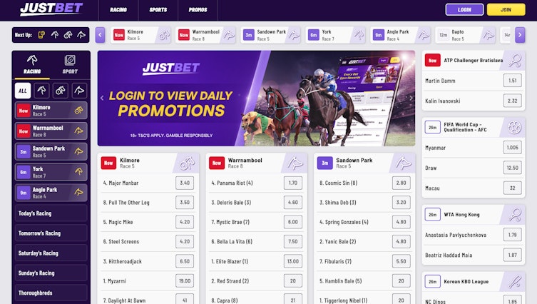 JustBet Australia » Betting Review (Oct 2025)