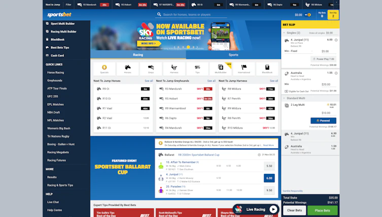 Betting Site Bonuses » 10 of Australia's BIGGEST Betting Bonuses